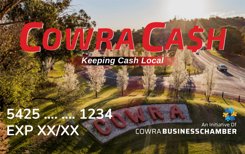 Cowra Digital Gift Card | Why Leave Town